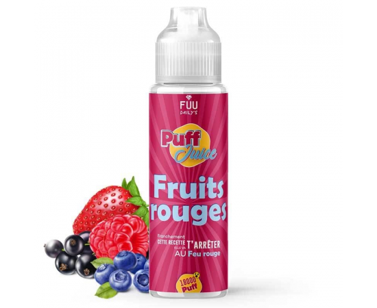 Fruits rouges ZHC 50ml Puff Juice - The Fuu
