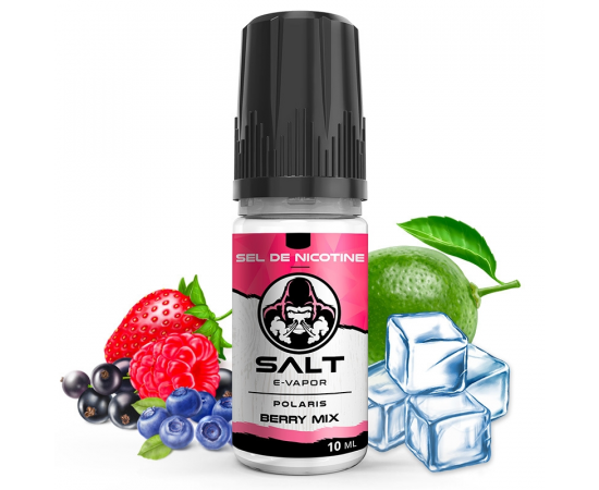 Berry Mix Nic Salts 10ml E-Vapor - Le French Liquide Taux de nicotine ...